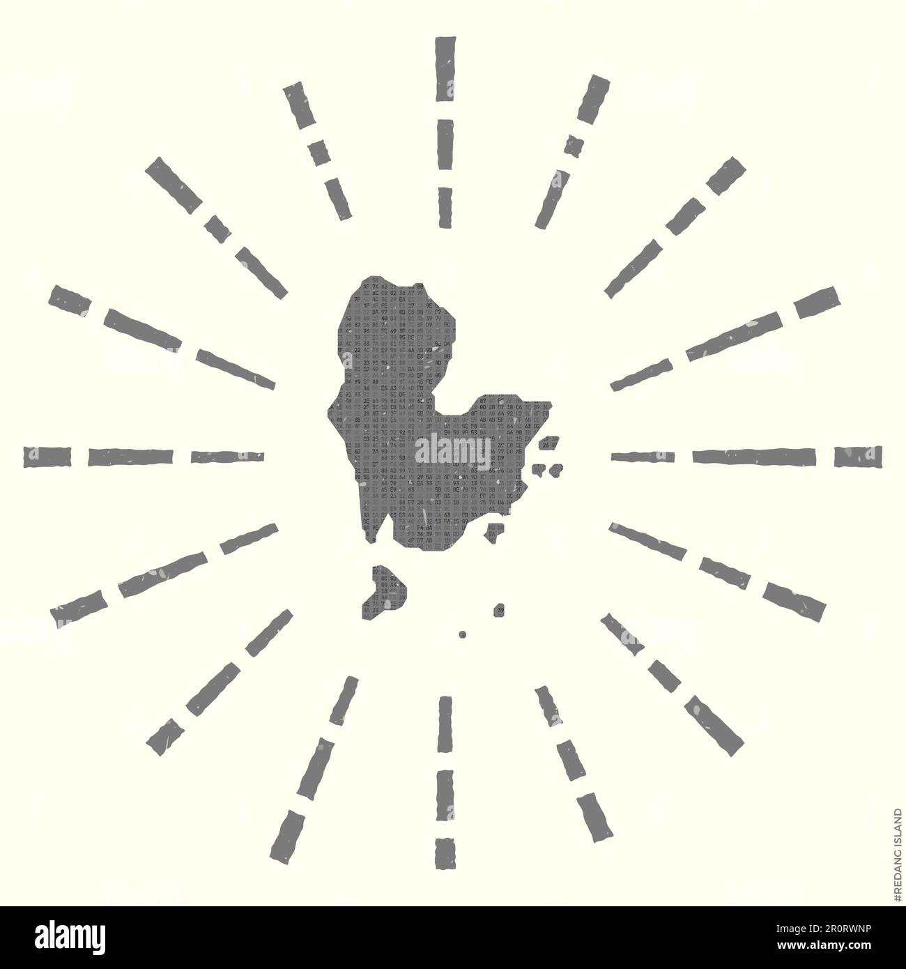 Redang Island Logo. Grunge sunburst poster with border map. Shape of ... Redang Island Logo. Grunge sunburst poster with border map. Shape of ...