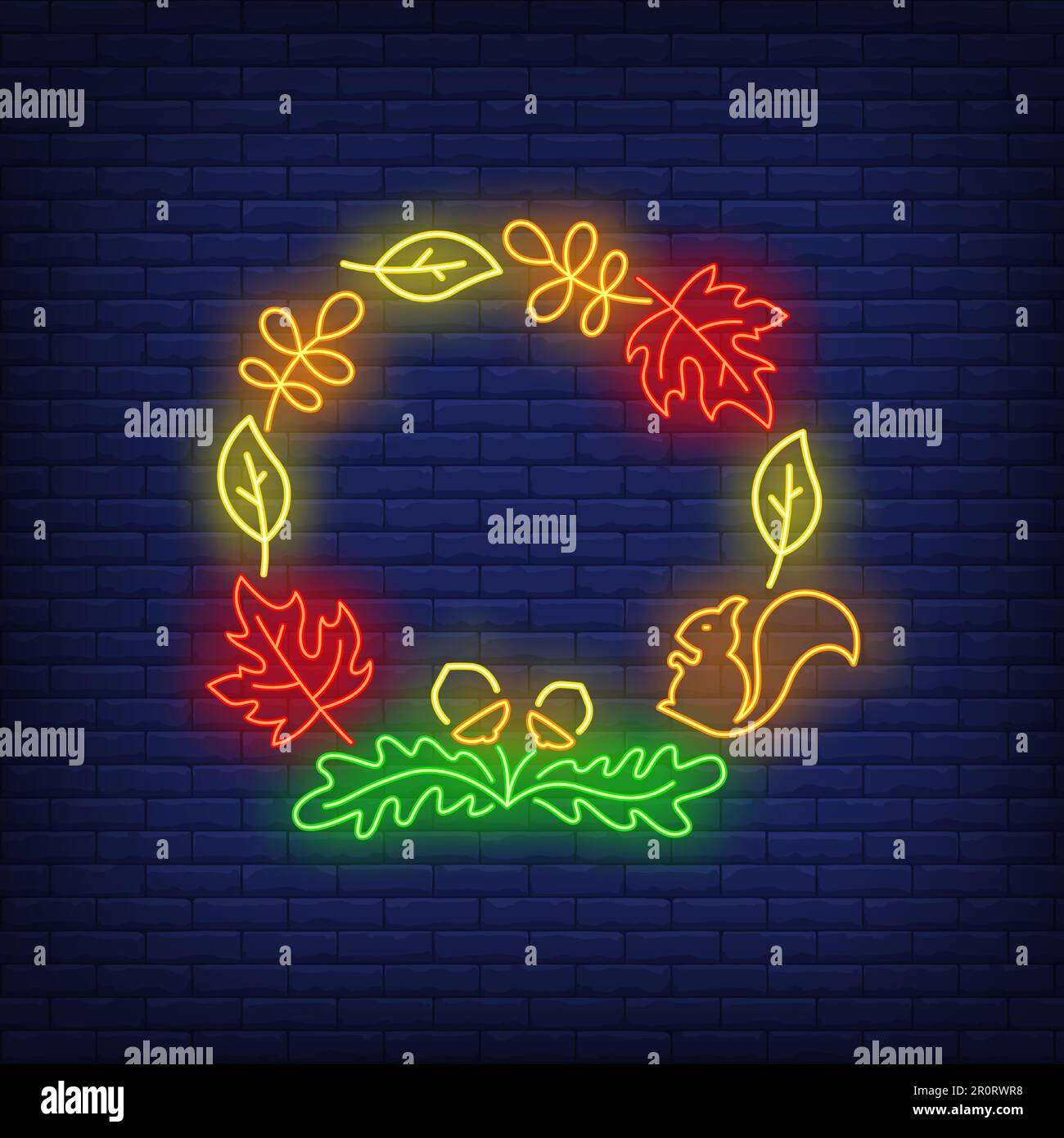 Acorn circle hi-res stock photography and images - Alamy