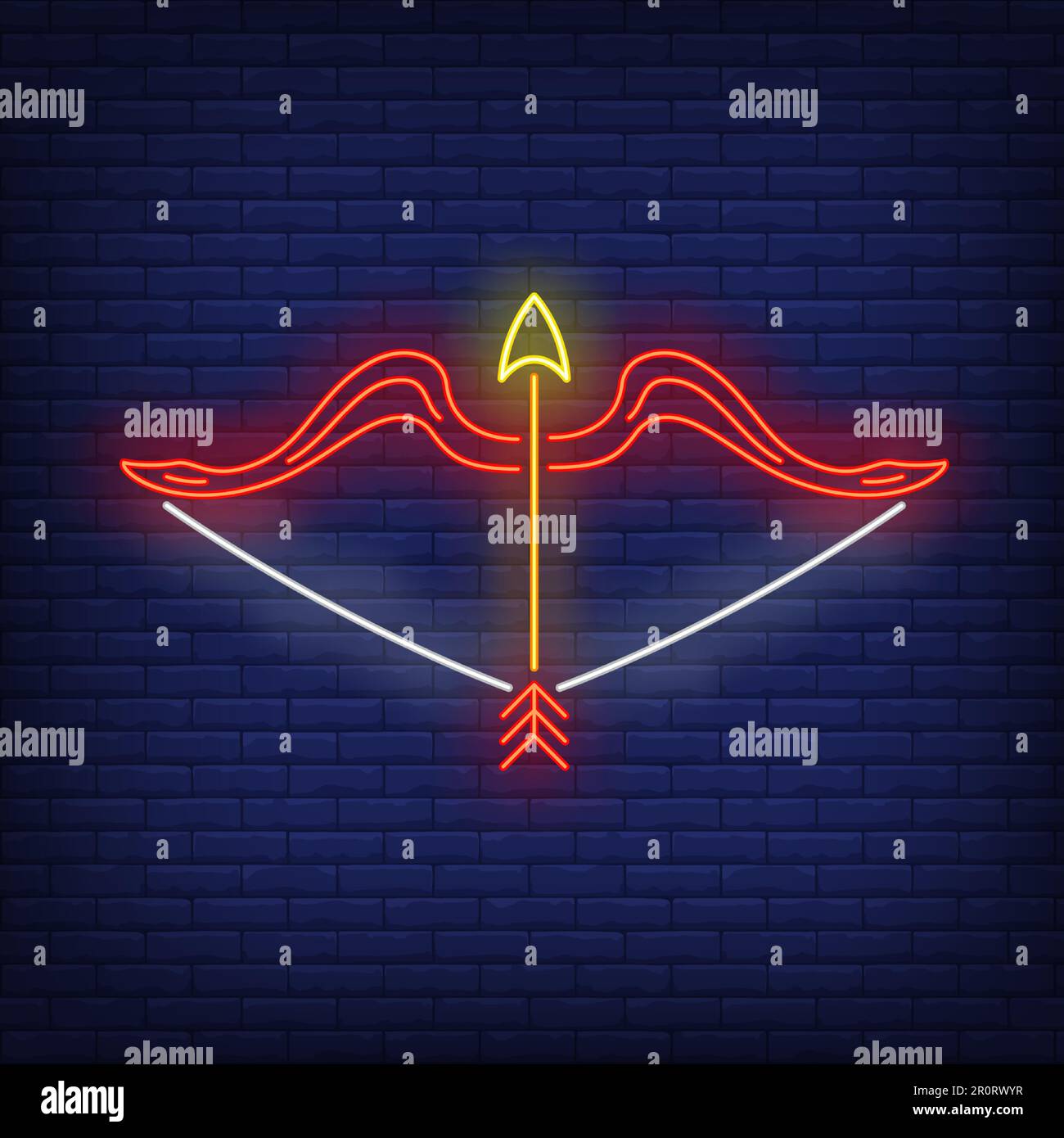 Aim glowing neon sign hi-res stock photography and images - Alamy