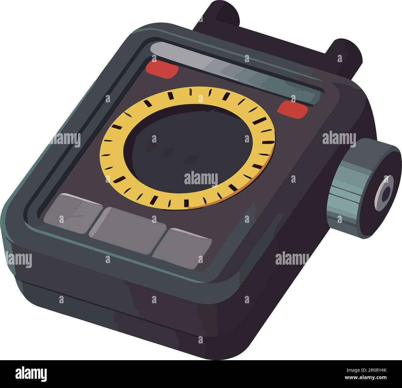 portable gas detector Stock Vector Image & Art - Alamy