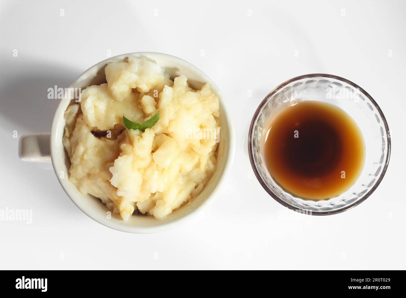 Bubur sumsum dessert porridge originating from Java. Bubur sumsum ...