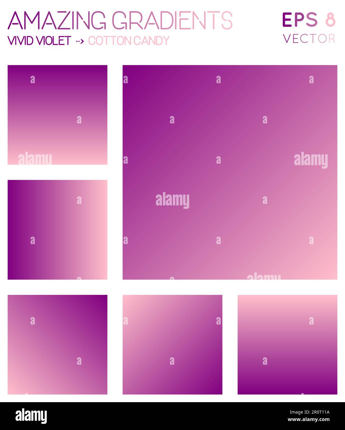 Colorful gradients in vivid violet, cotton candy color tones. Adorable gradient background ...