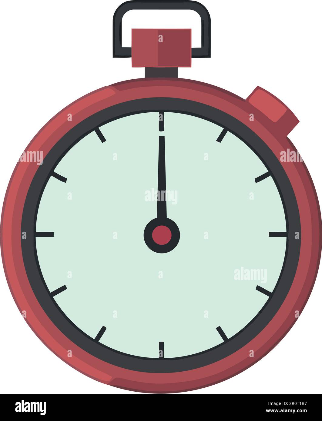 Time symbol measures success, ticking seconds count Stock Vector Image ...