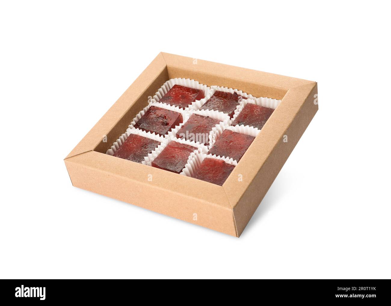 Empty box of sweets Cut Out Stock Images & Pictures - Alamy