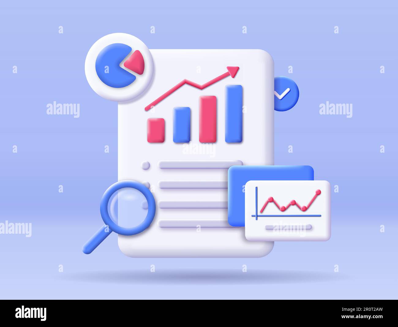 3D analytics concept Stock Vector Image & Art - Alamy