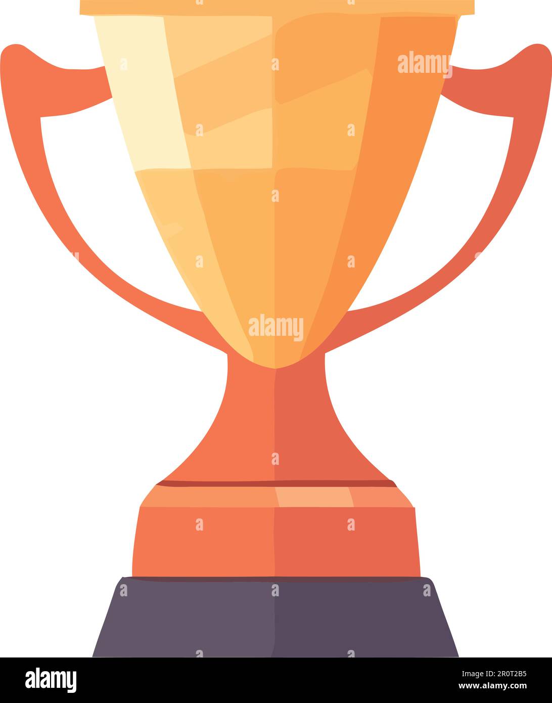 Success by shiny gold championship trophy Stock Vector Image & Art - Alamy