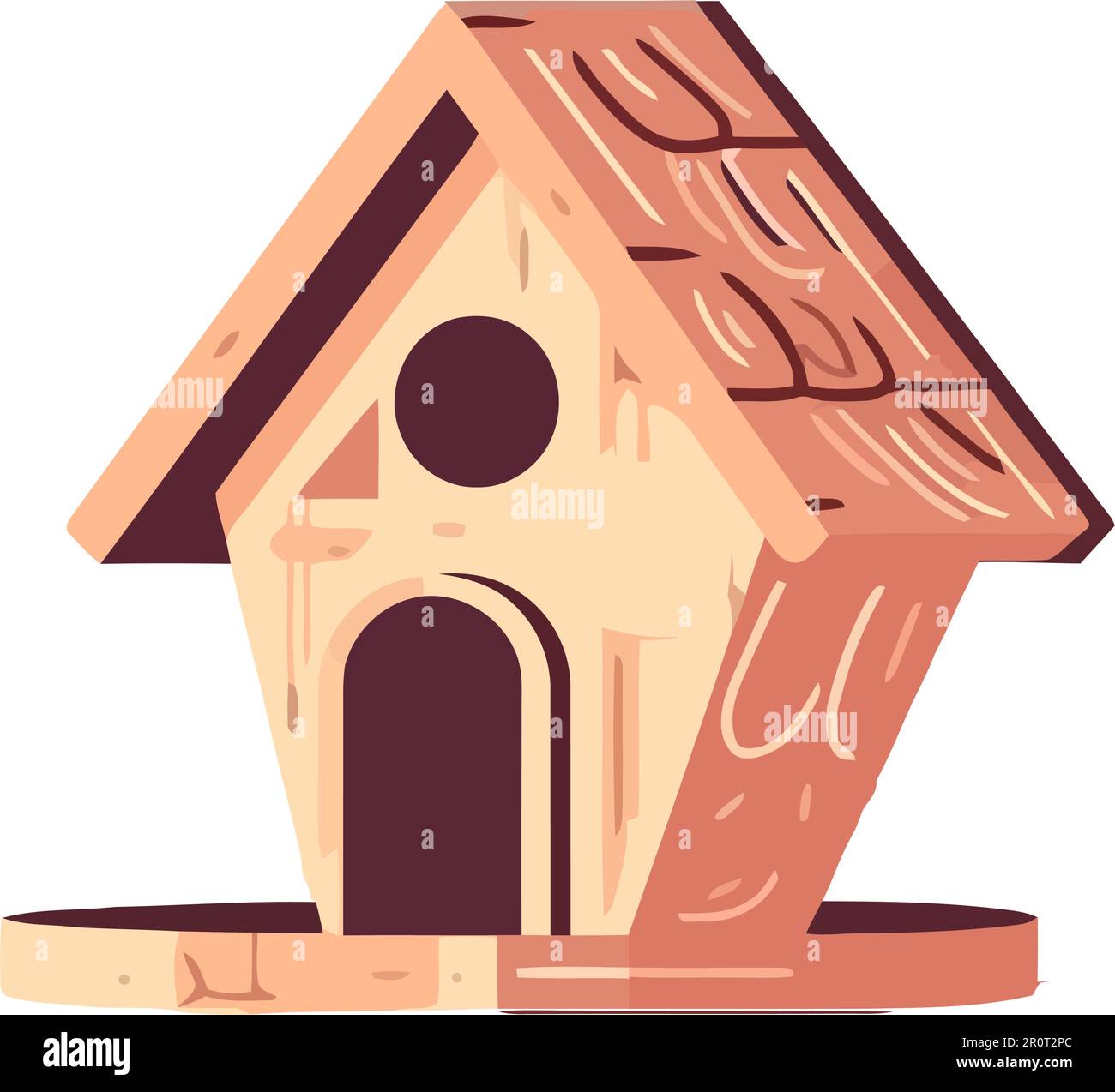 Cute cartoon birdhouse Stock Vector Image & Art - Alamy