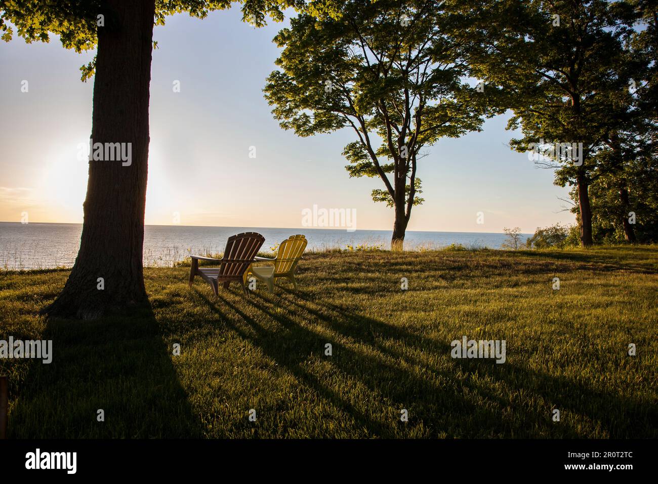 Lake Michigan East Coast in Grand Haven offers amazing and peaceful ...