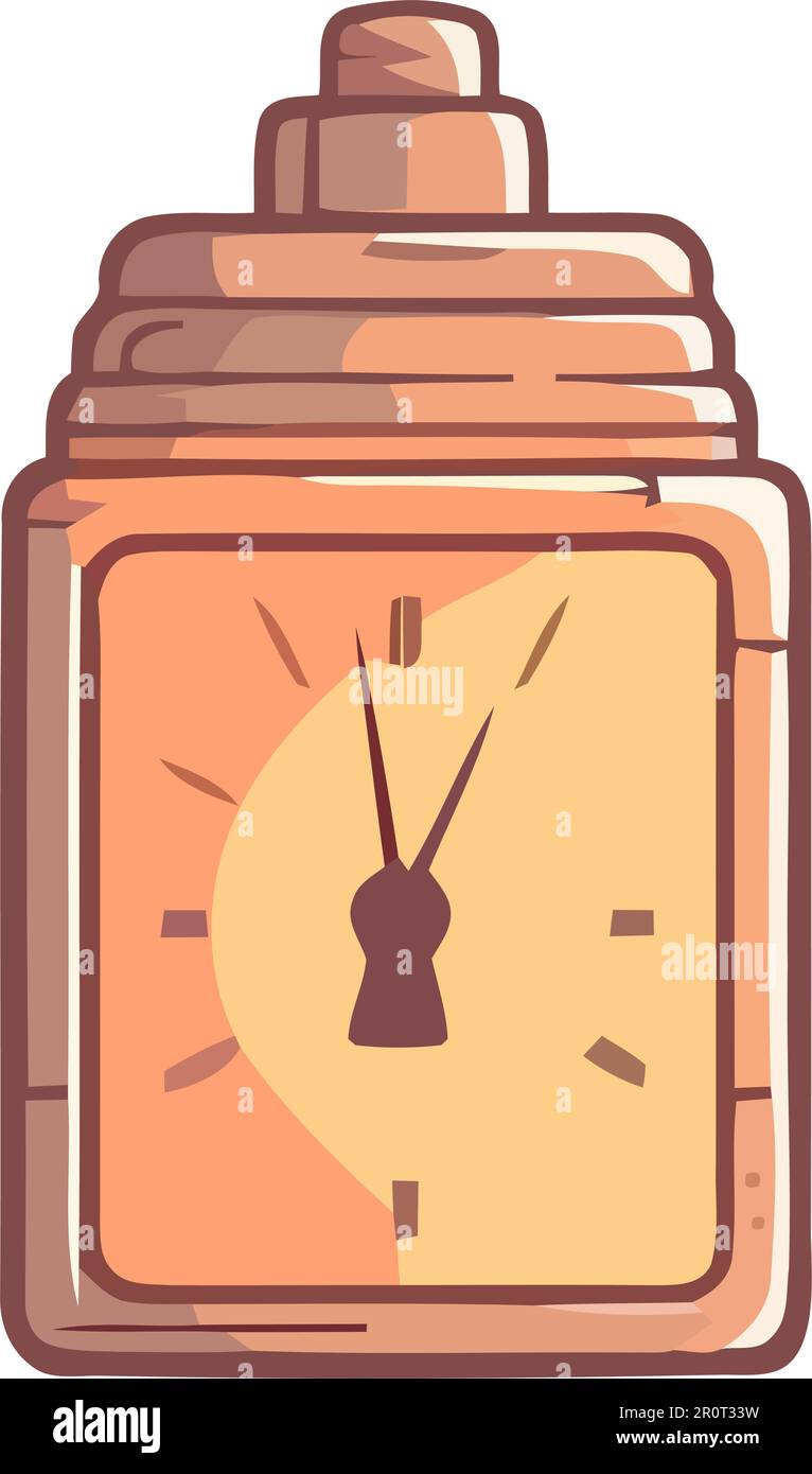 Time symbolized by clock, countdown and reminder Stock Vector Image ...