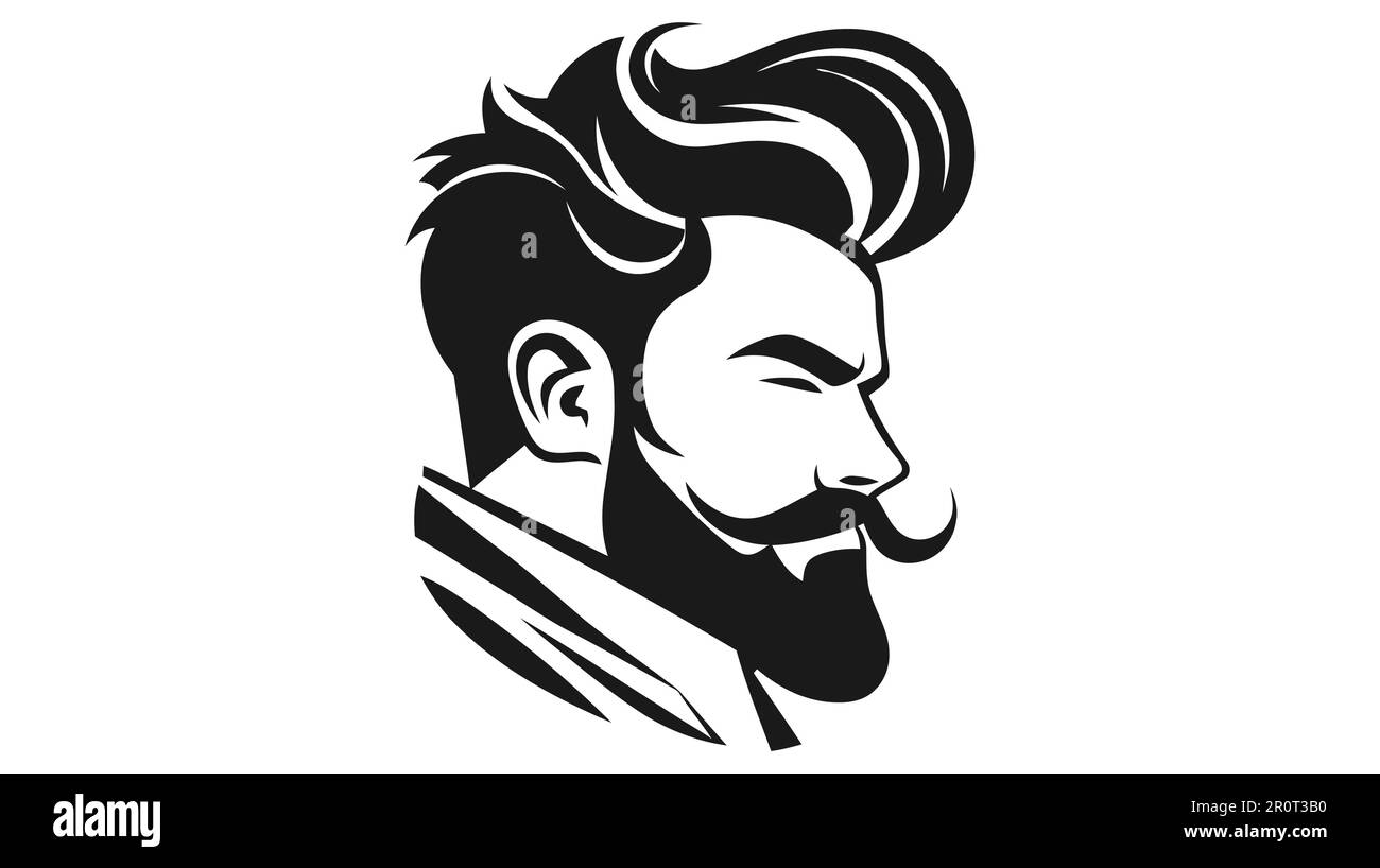 Man vector logo. Icon of man silhouette vector illustration Stock ...