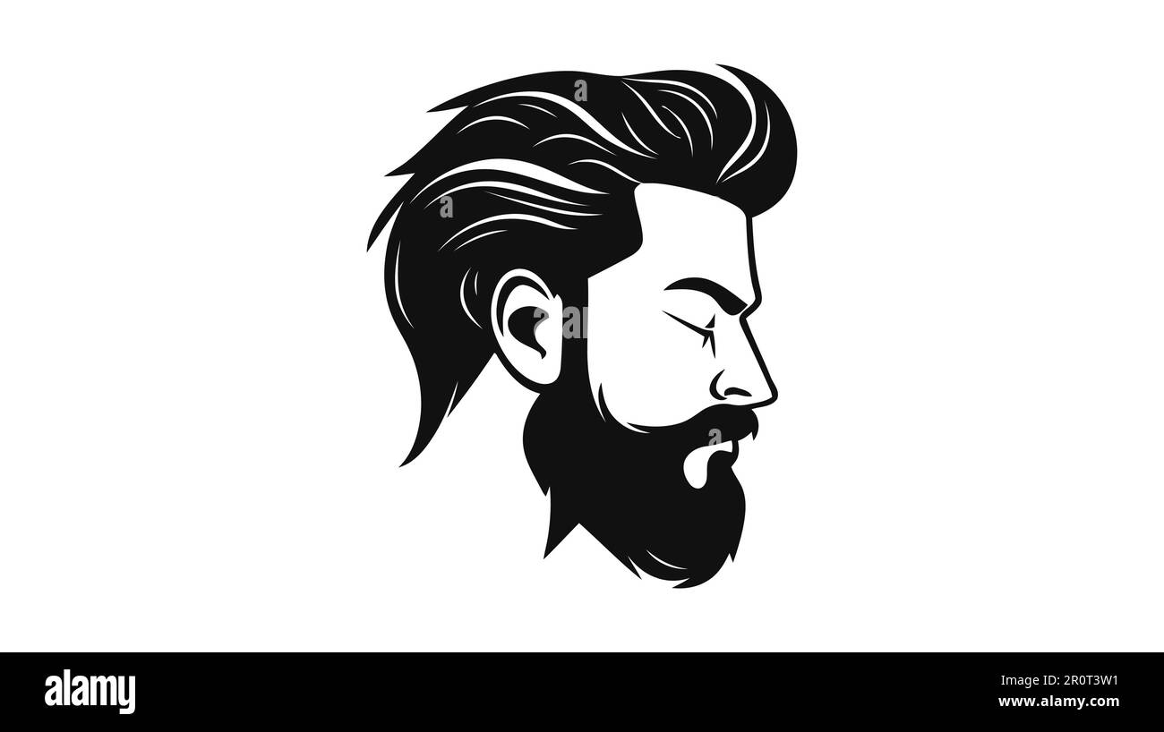 Man vector logo. Icon of man silhouette vector illustration Stock ...