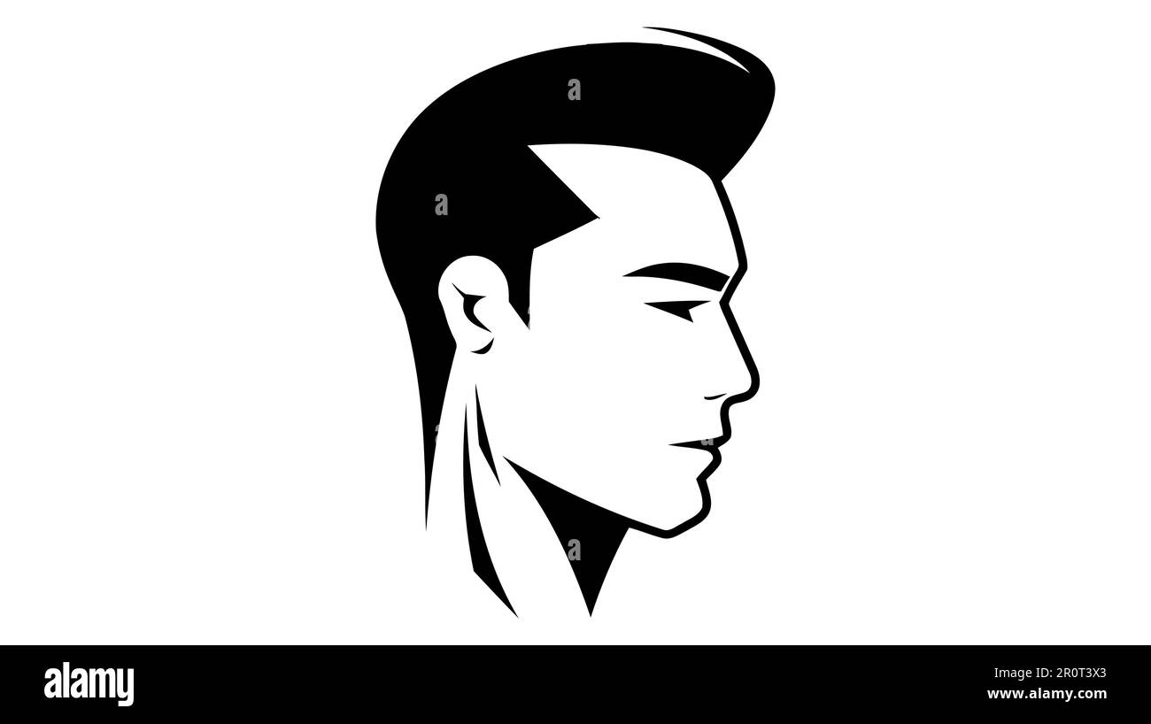 Man vector logo. Icon of man silhouette vector illustration Stock ...