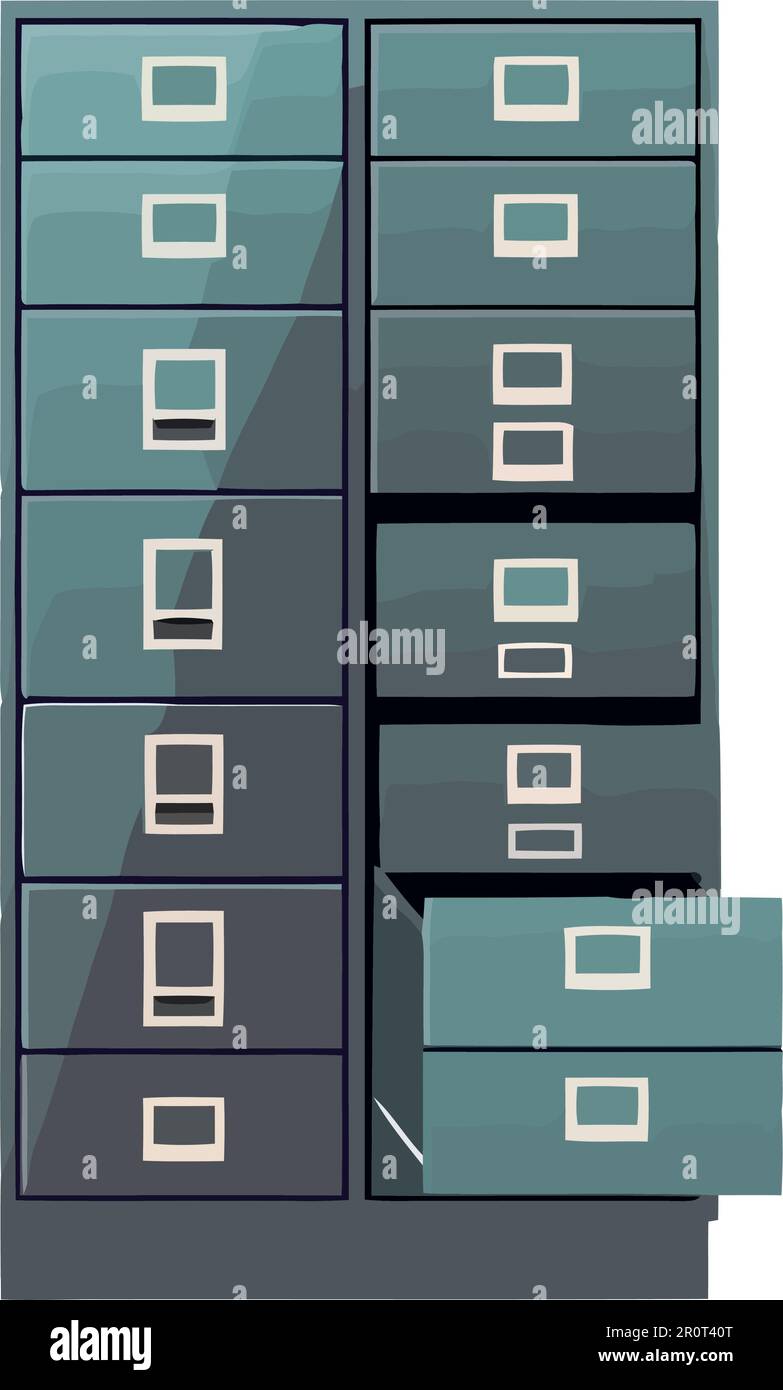 Archives document filing Stock Vector Images - Alamy
