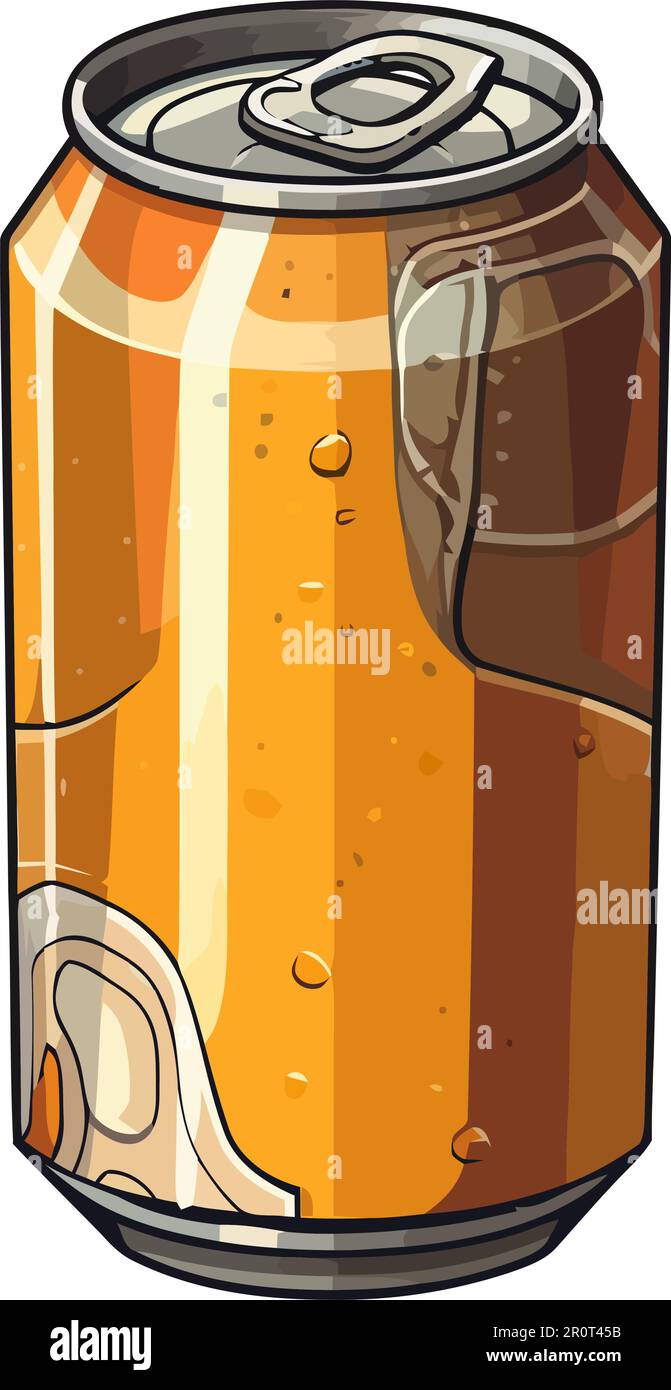 cold beer can Stock Vector Image & Art - Alamy