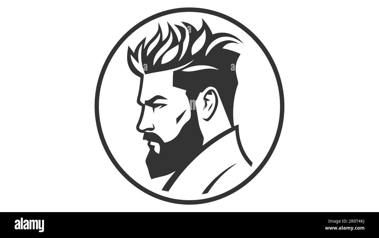 Man vector logo. Icon of man silhouette vector illustration Stock ...