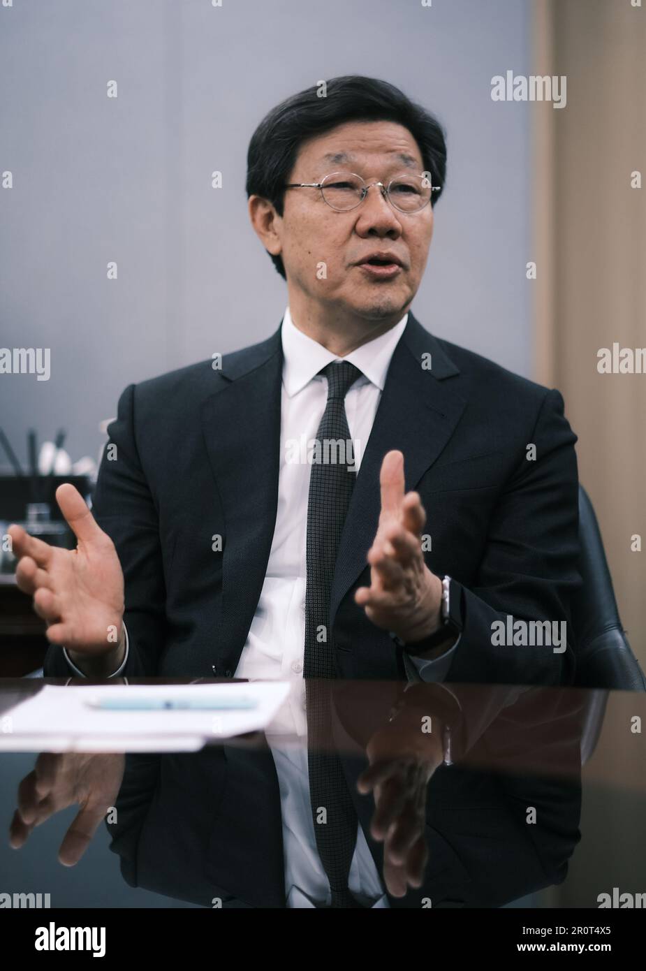 10th May, 2023. Chief of pharmaceutical industry body gives interview ...