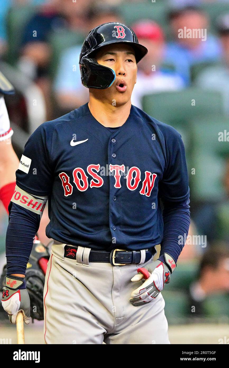 Atlanta, United States. 09th May, 2023. Boston Red Sox right fielder ...