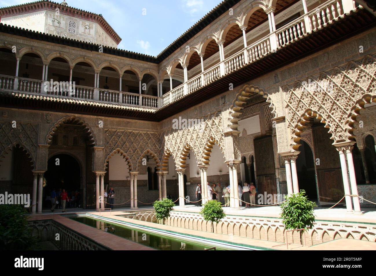 Alhambra external architecture Stock Photo - Alamy