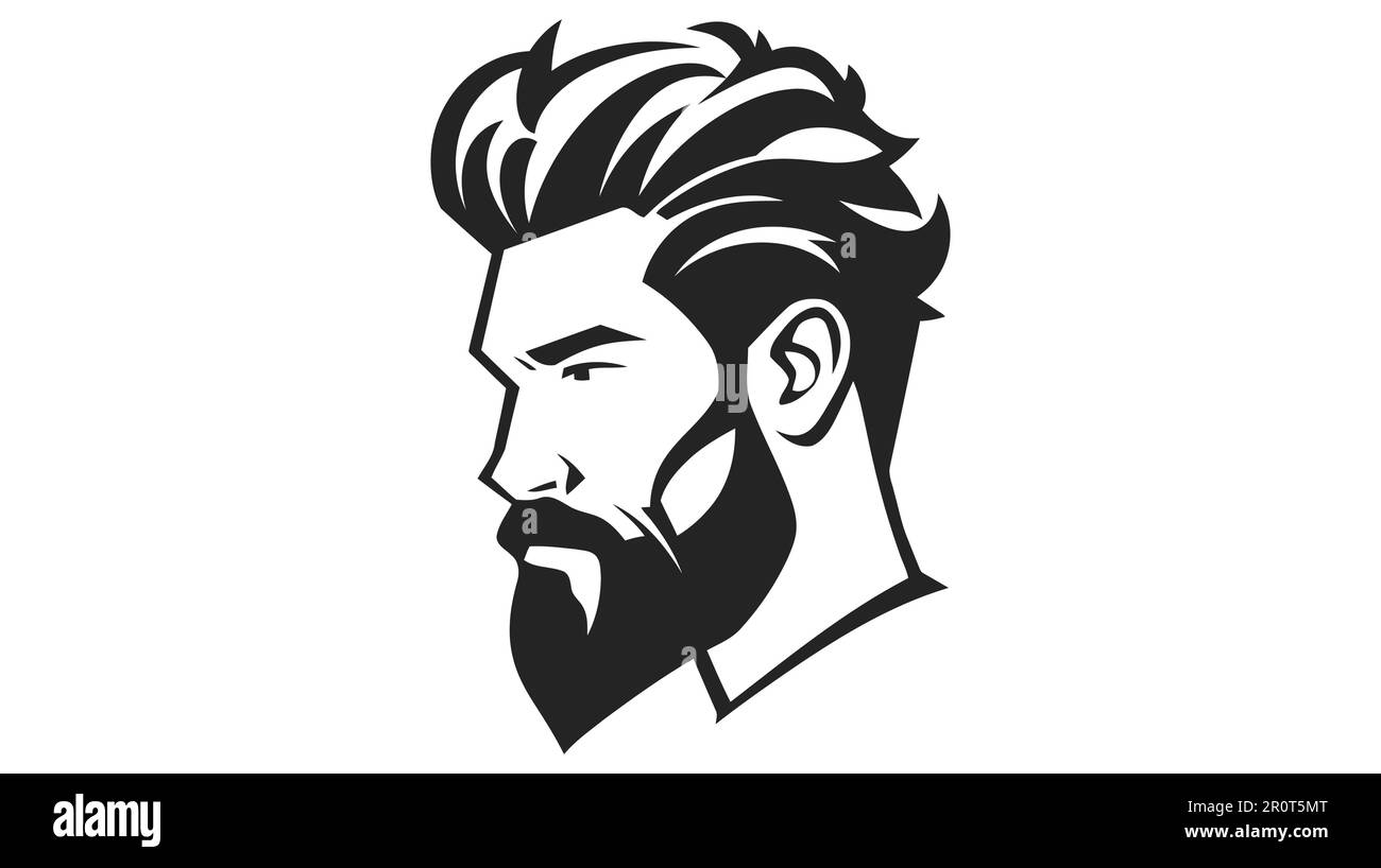 Man vector logo. Icon of man silhouette vector illustration Stock ...