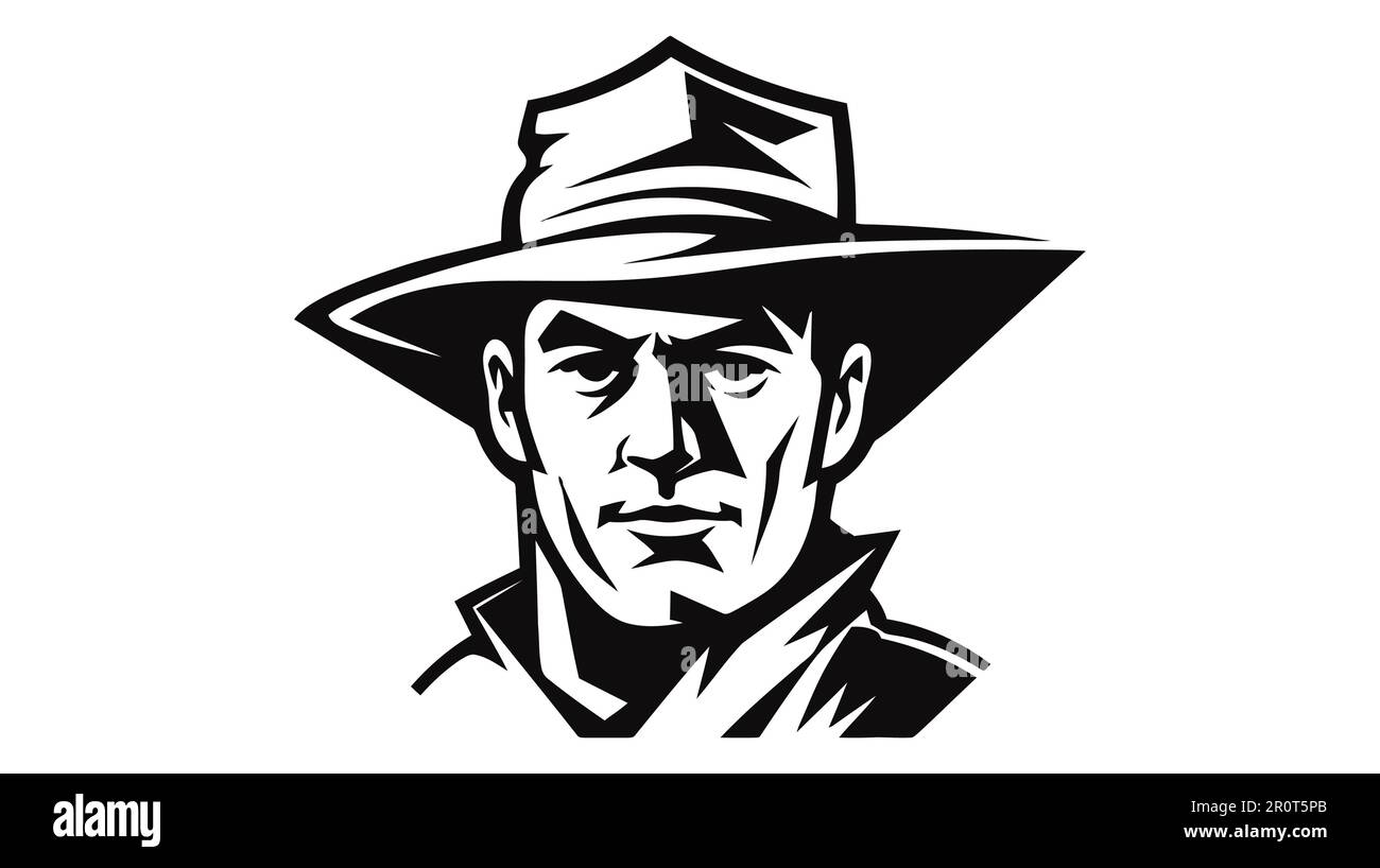 Man vector logo. Icon of man silhouette vector illustration Stock ...