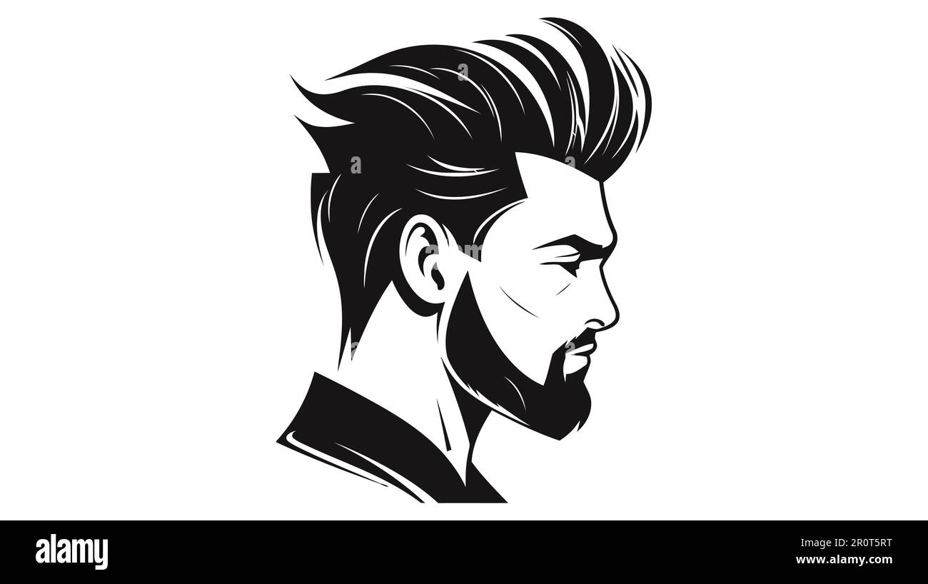 Man vector logo. Icon of man silhouette vector illustration Stock ...