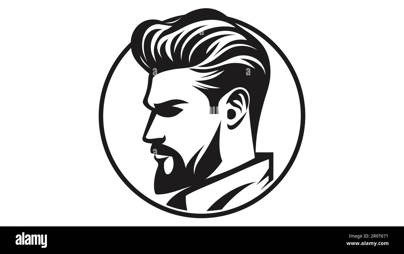 Man vector logo. Icon of man silhouette vector illustration Stock ...