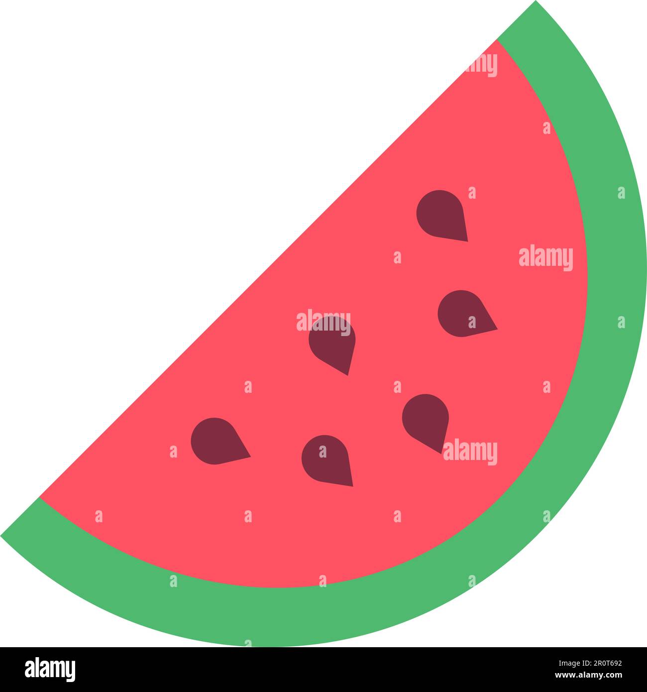 Watermelon slice icon vector image. Suitable for mobile application web ...