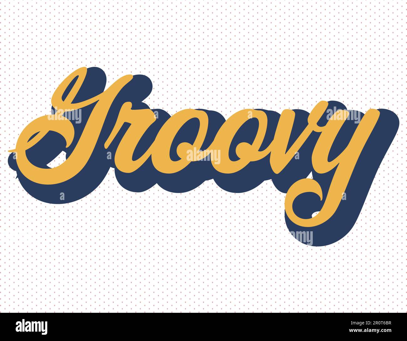 Vector word groovy typography style illustration Stock Vector Image ... Vector word groovy typography style illustration Stock Vector Image ...