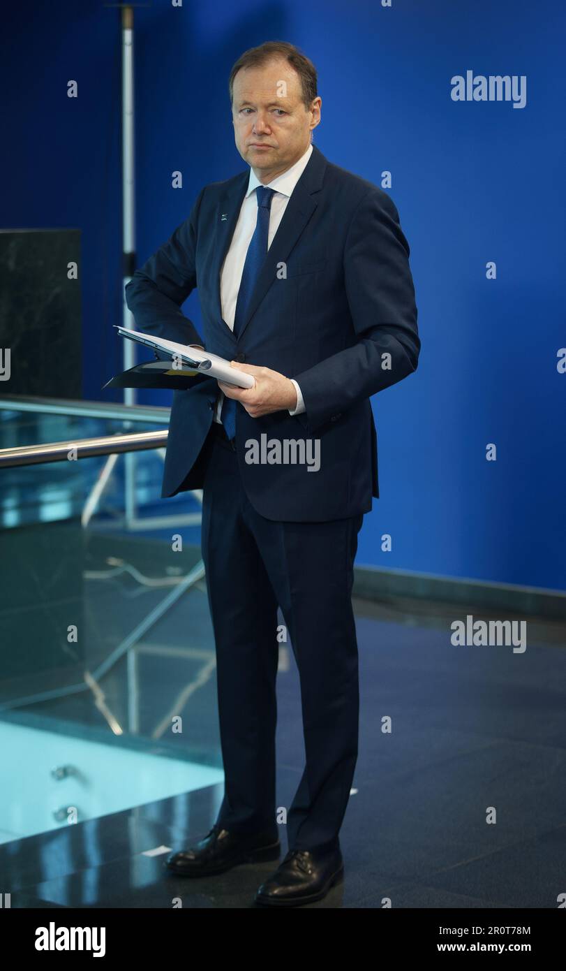 Bucharest, Romania. 9th May, 2023: Roberto Viola, Director General for ...