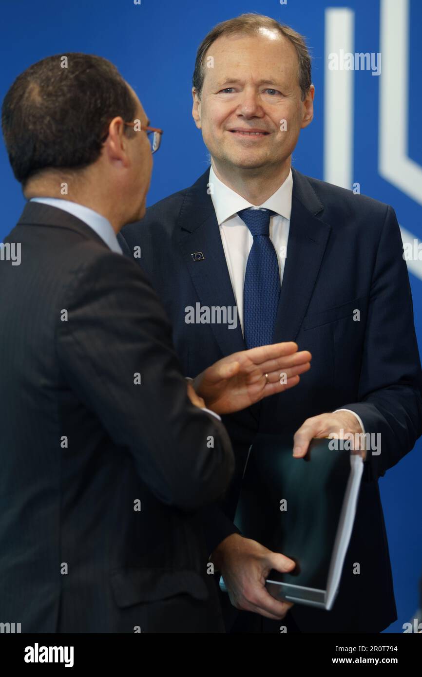Bucharest, Romania. 9th May, 2023: Roberto Viola, Director General for ...