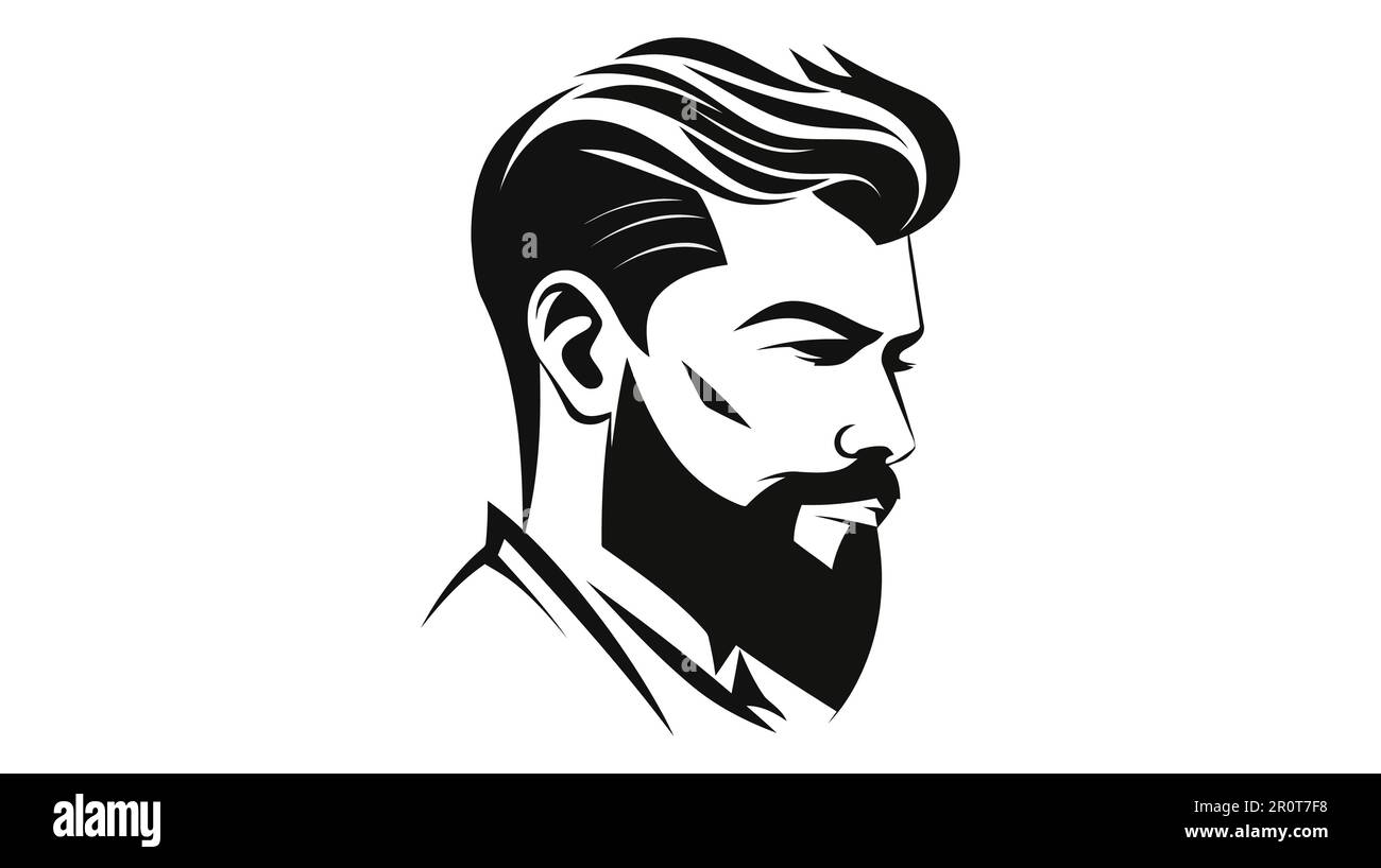 Man vector logo. Icon of man silhouette vector illustration Stock ...