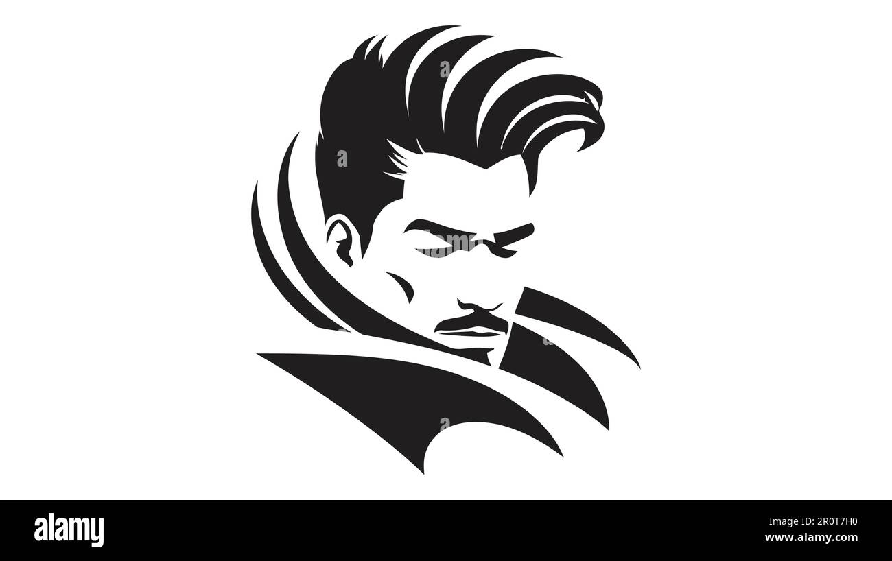 Man vector logo. Icon of man silhouette vector illustration Stock ...