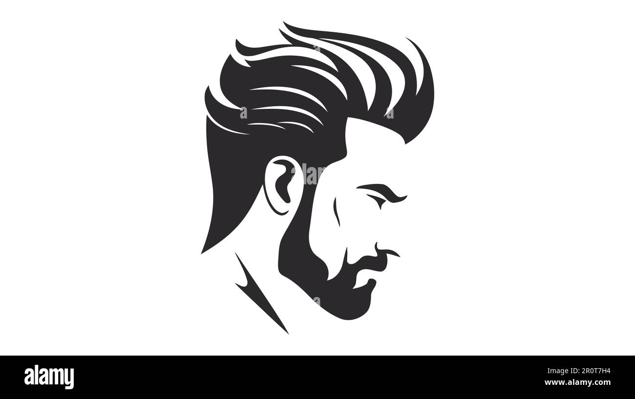 Man vector logo. Icon of man silhouette vector illustration Stock ...