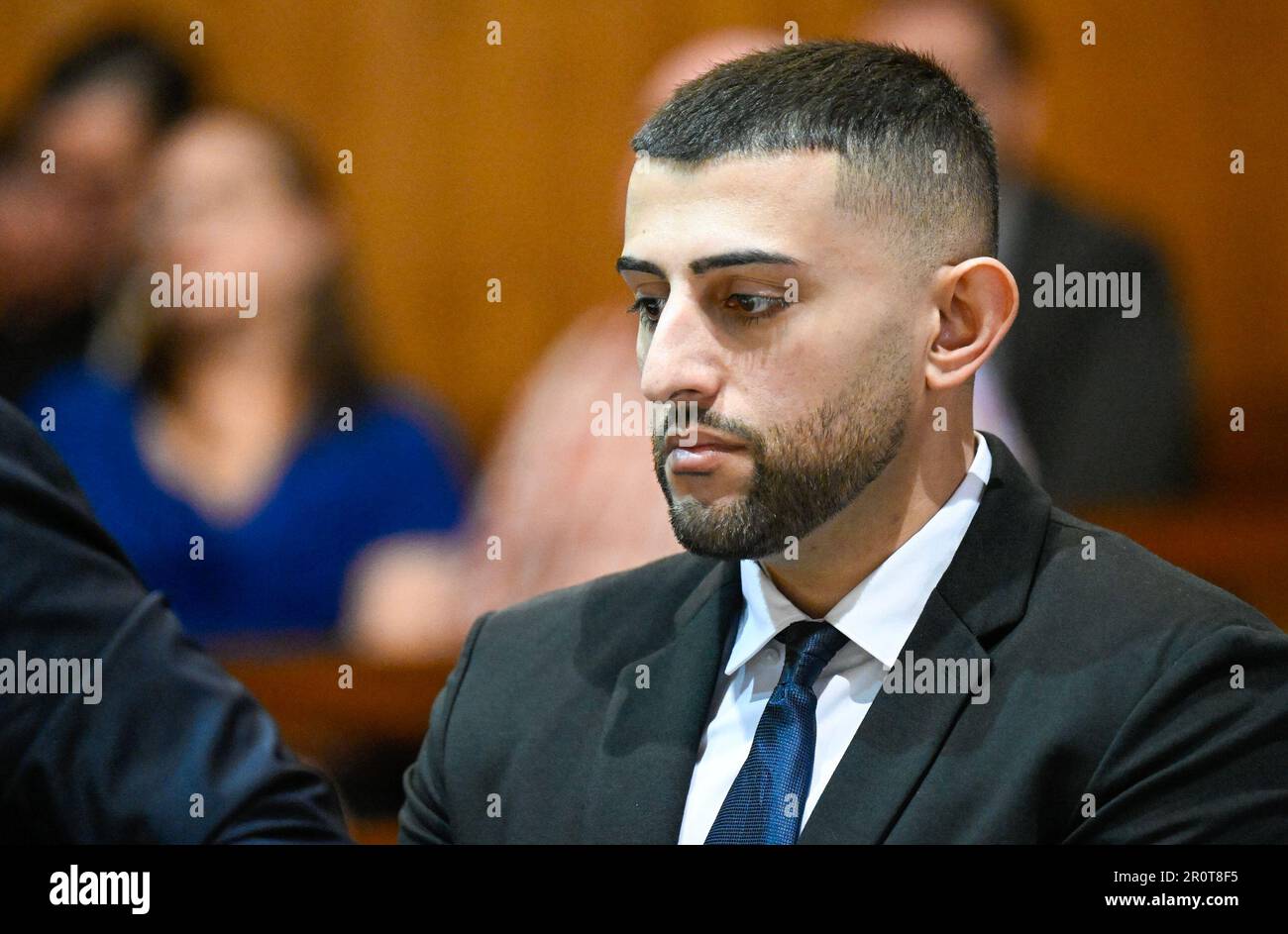 Schoharie, New York, USA. 8th May, 2023. Nauman Hussain, who ran the ...