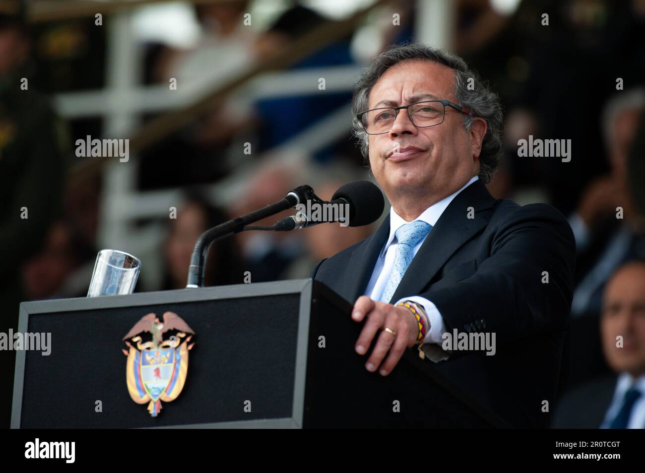 Bogota, Colombia. 09th May, 2023. Colombia's president Gustavo Petro ...