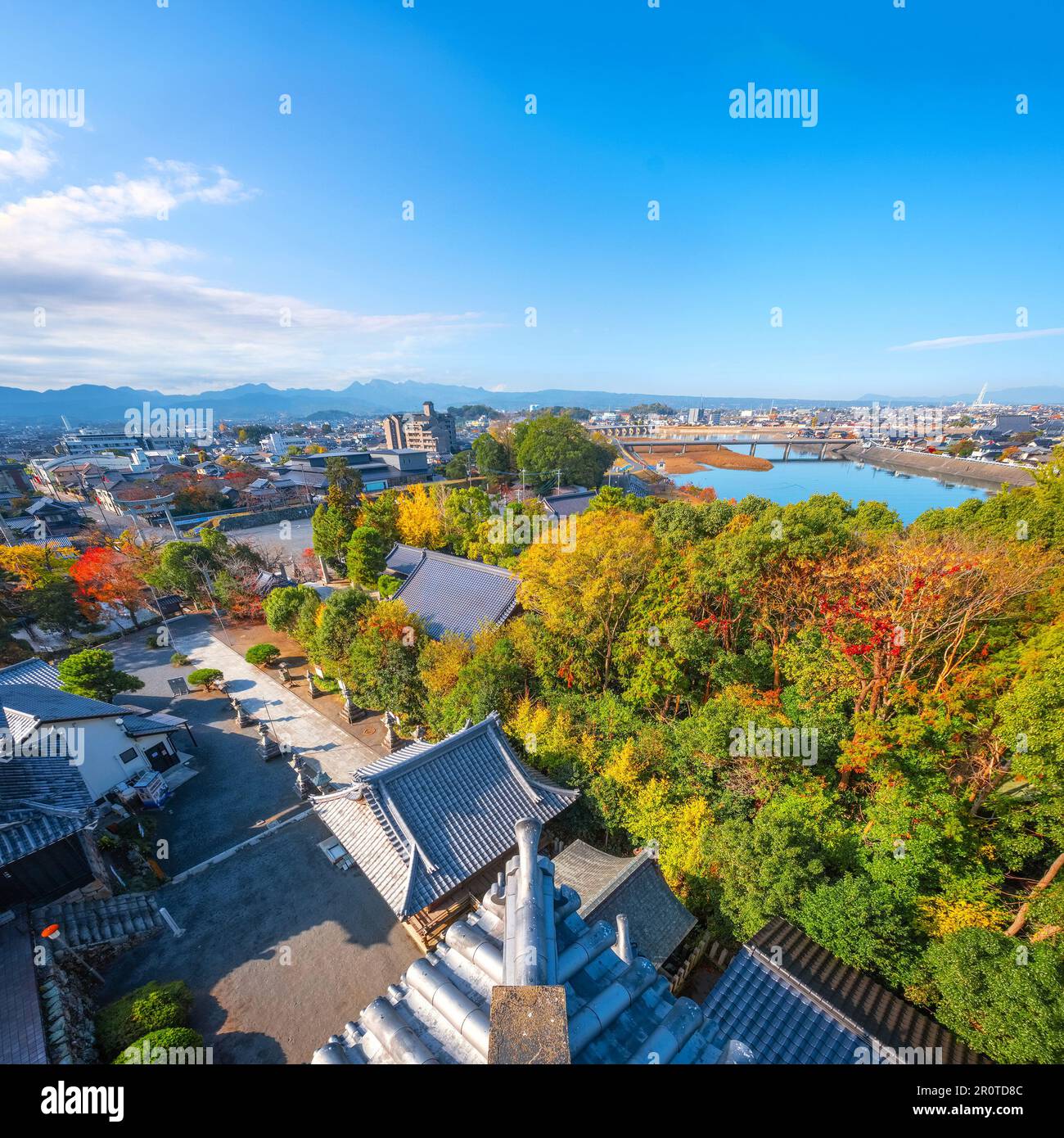 Nakatsu, Japan - Nov 26 2022: Nakatsu Castle known as one of the three ...
