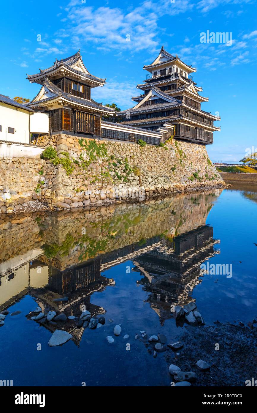 Nakatsu, Japan - Nov 26 2022: Nakatsu Castle known as one of the three ...