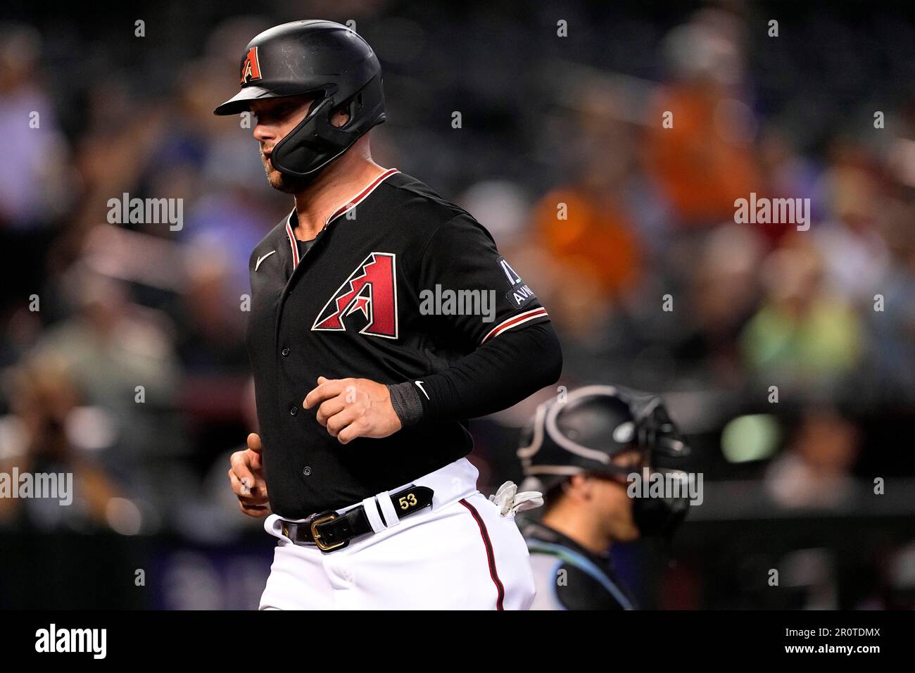 Arizona Diamondbacks' Christian Walker scores on a base hit by Nick ...