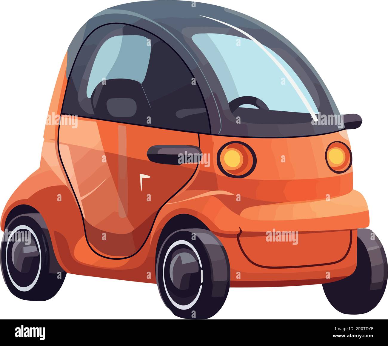 Speeding car on highway Stock Vector Images - Alamy