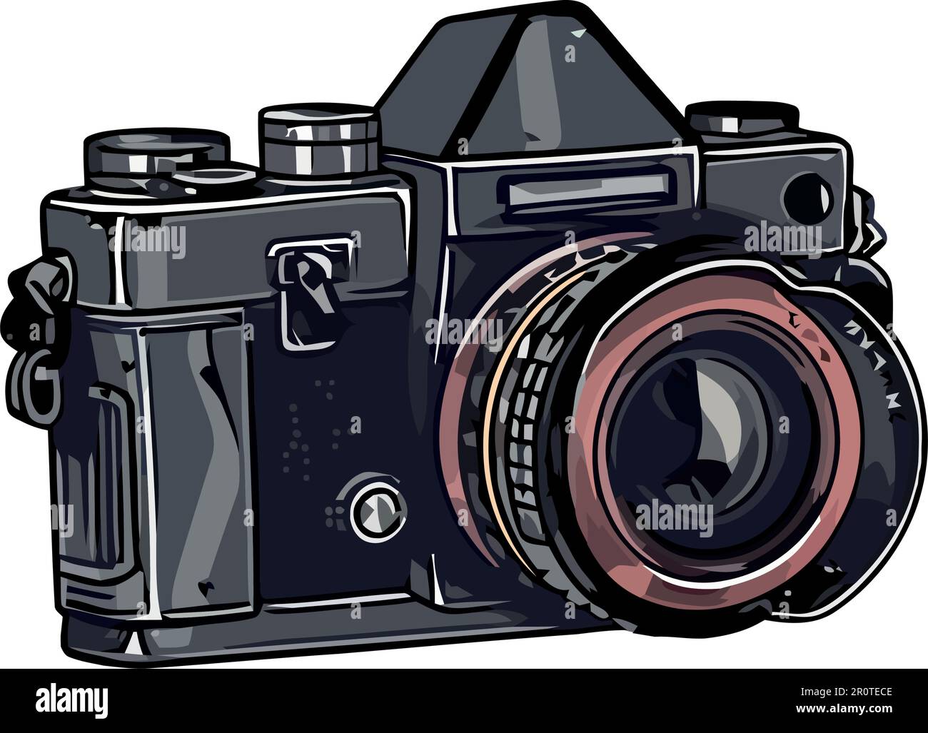 Vintage Canon Camera Clip Art