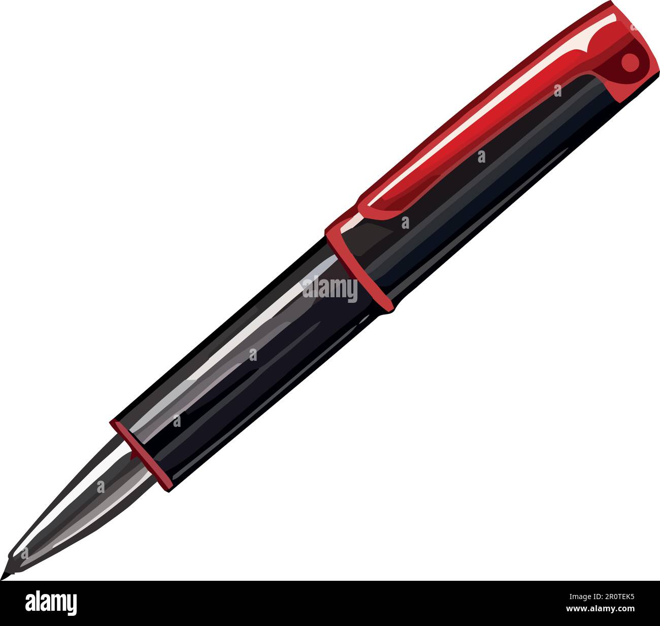 Black pen design Stock Vector Image & Art - Alamy
