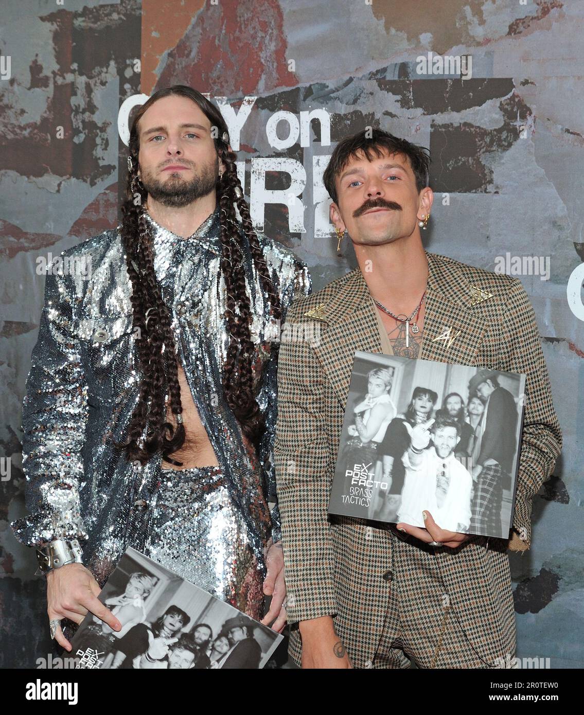 New York, USA. 09th May, 2023. L-R: Nico Tortorella and Max Milner ...
