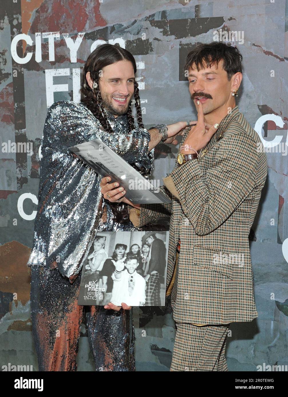 New York, USA. 09th May, 2023. L-R: Nico Tortorella and Max Milner ...