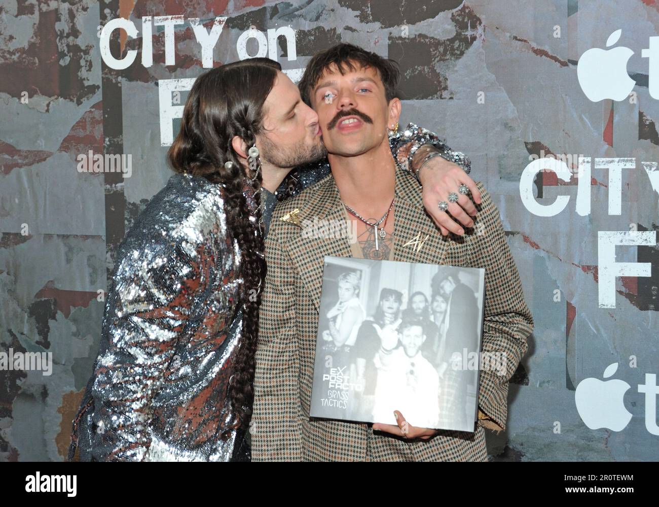 New York, USA. 09th May, 2023. L-R: Nico Tortorella and Max Milner ...