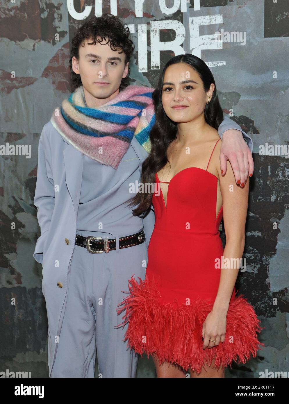 New York, USA. 09th May, 2023. L-R: Wyatt Oleff and Chase Sui Wonders ...