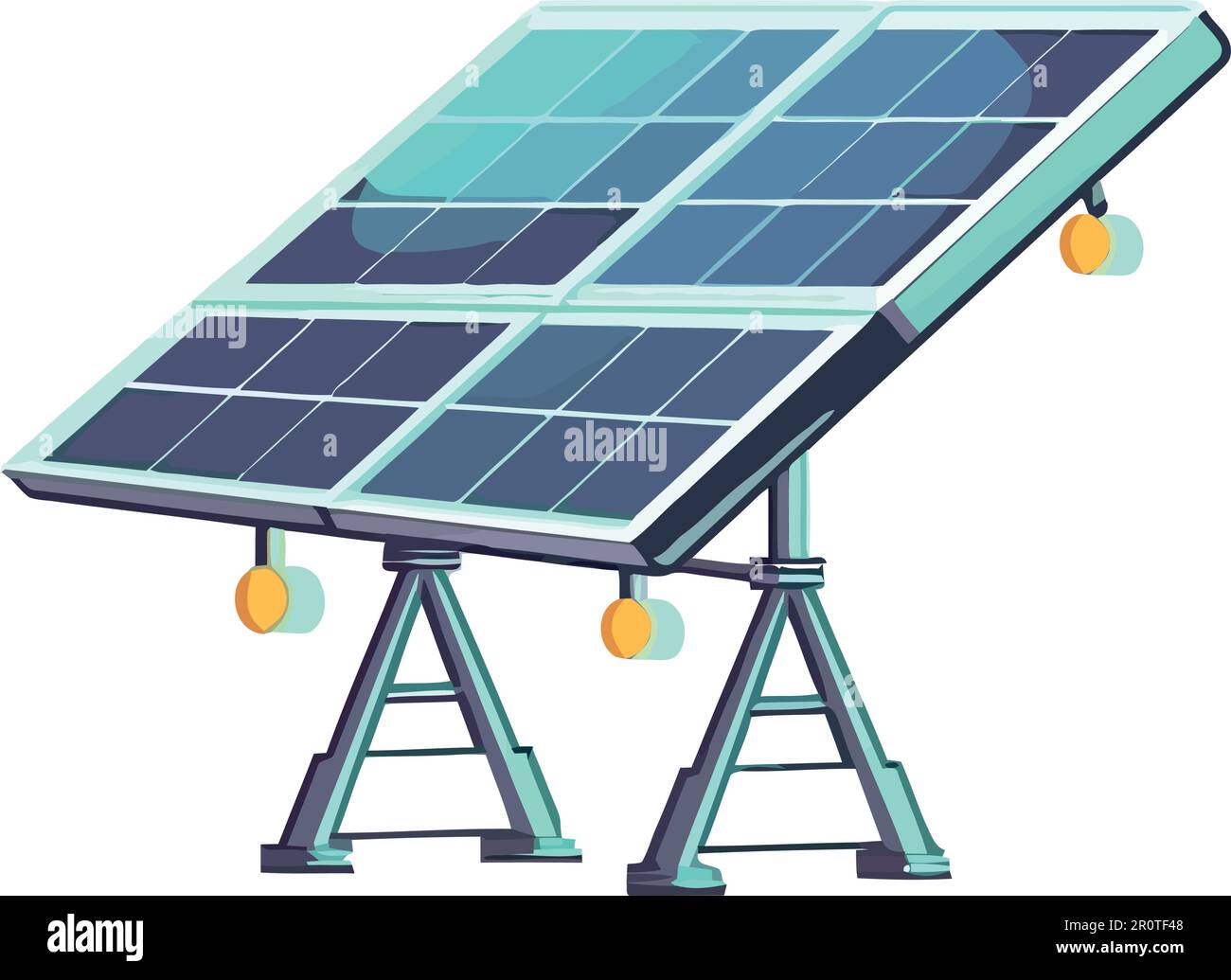 Satellite solar power Stock Vector Images - Alamy