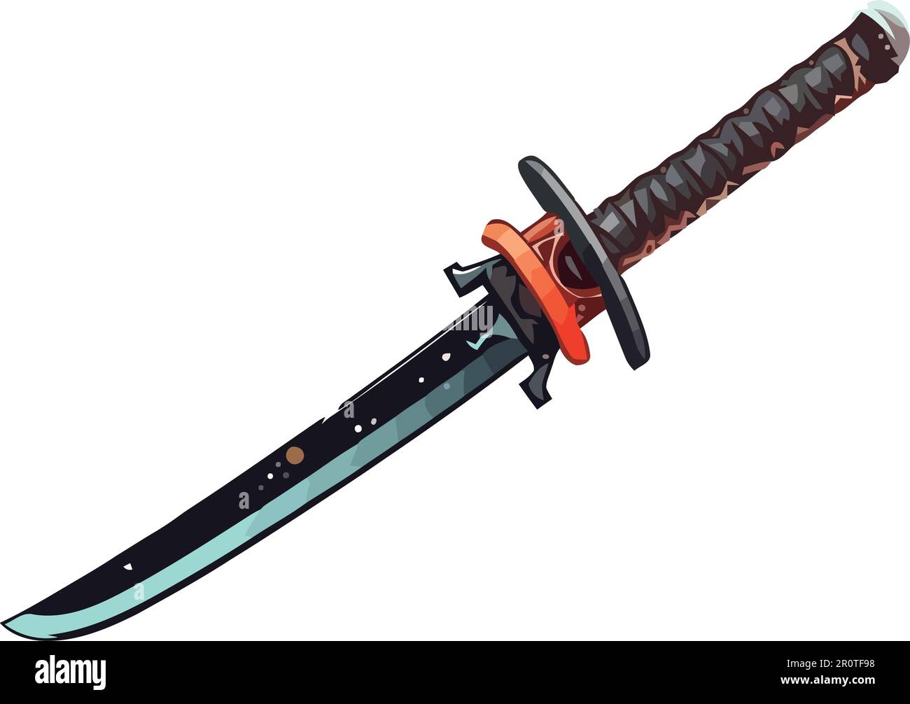samurai sword design Stock Vector Image & Art - Alamy