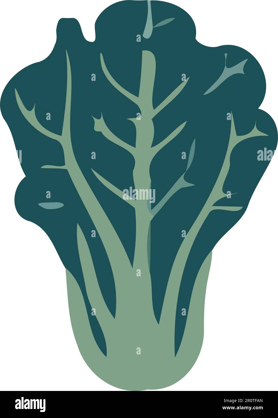 Lettuce tree Stock Vector Images - Alamy