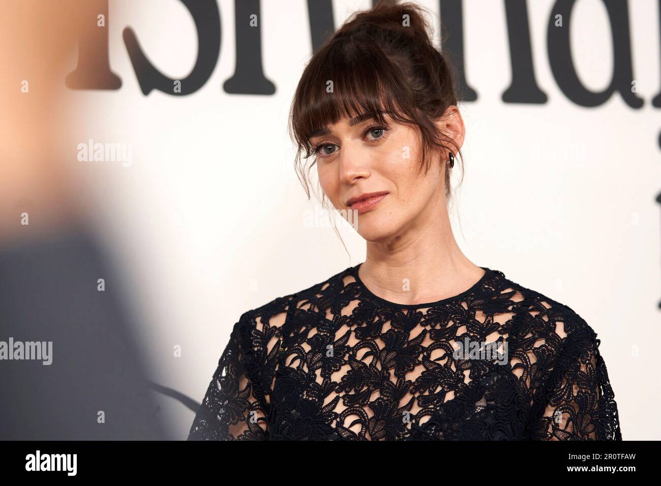 Lizzy Caplan arrives to a screening of "Fleishman Is In Trouble," Tuesday, May 9, 2023, at ...