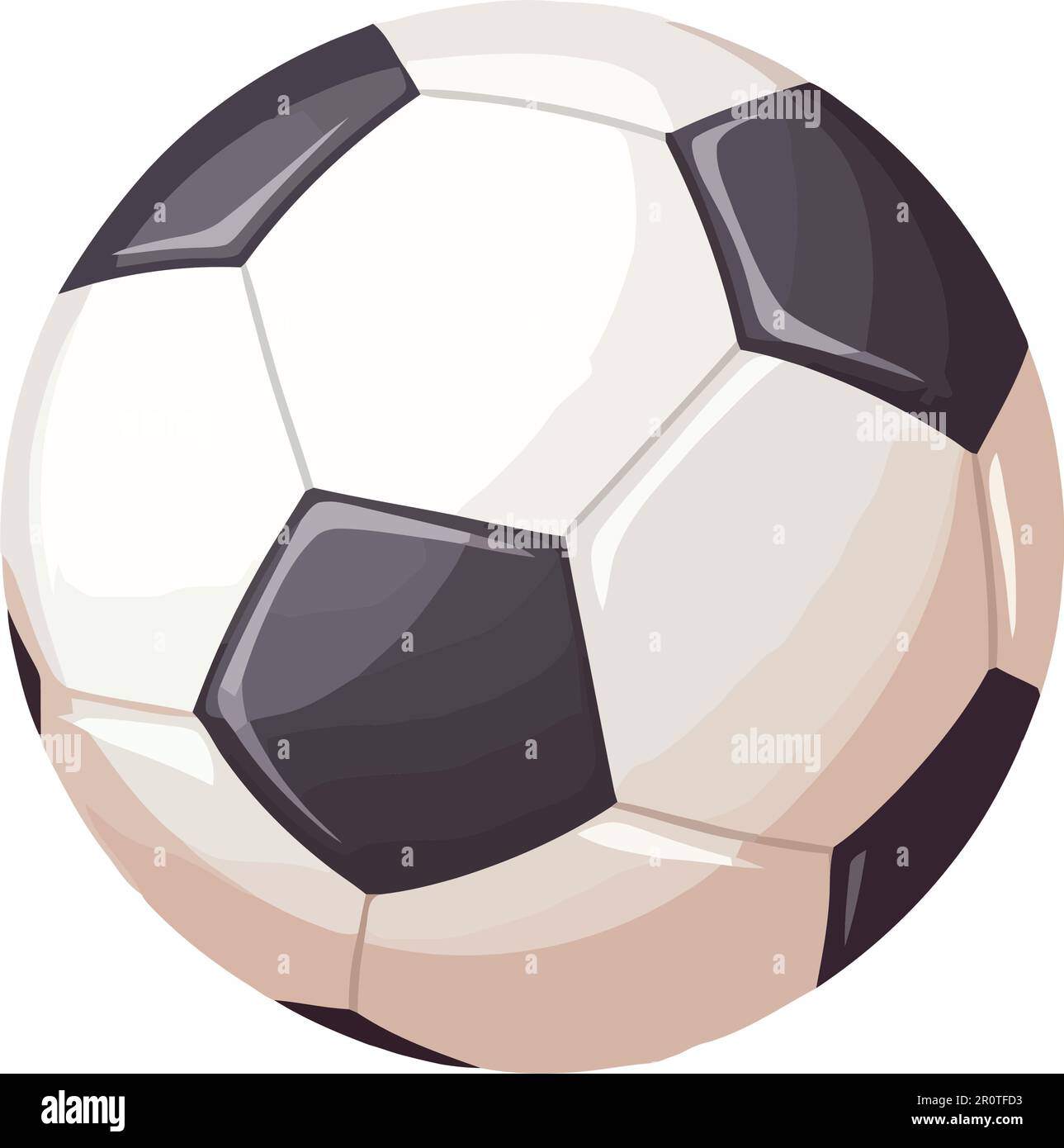 Soccer ball symbolizes competition, success, and fun Stock Vector Image ...